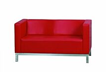 ELIPS Sofa 2 Sitzer Rot | Gastro Germany